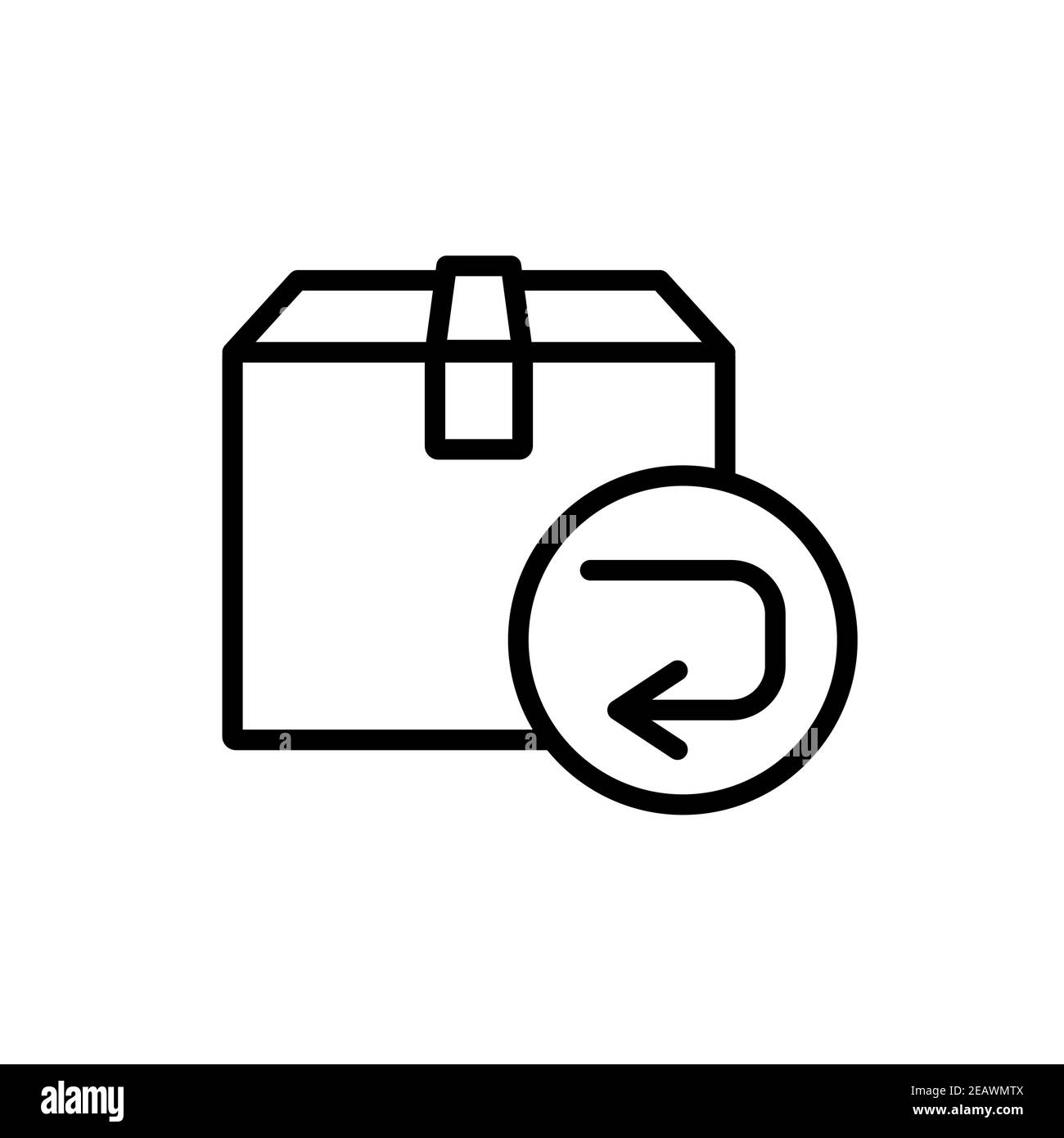 Return purchase icon. E-commerce sign. Graph symbol for your web site ...
