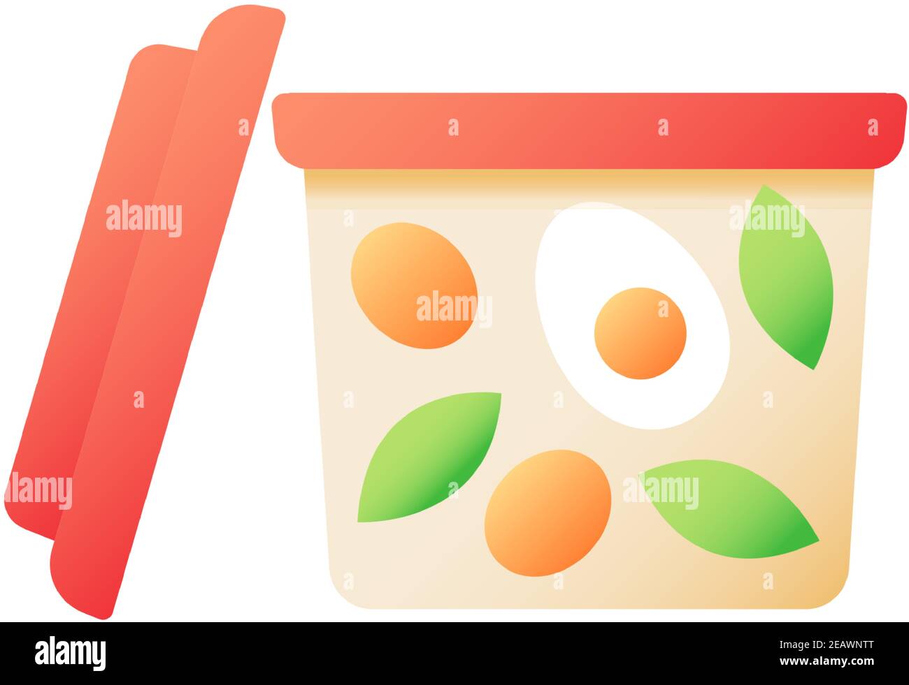 Ready meal delivery vector flat color icon Stock Vector Image & Art - Alamy