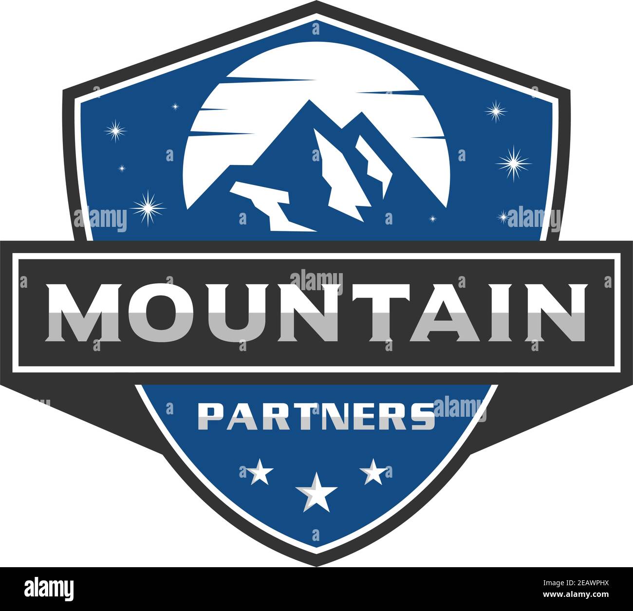 mountain emblem logo your company Stock Vector Image & Art - Alamy