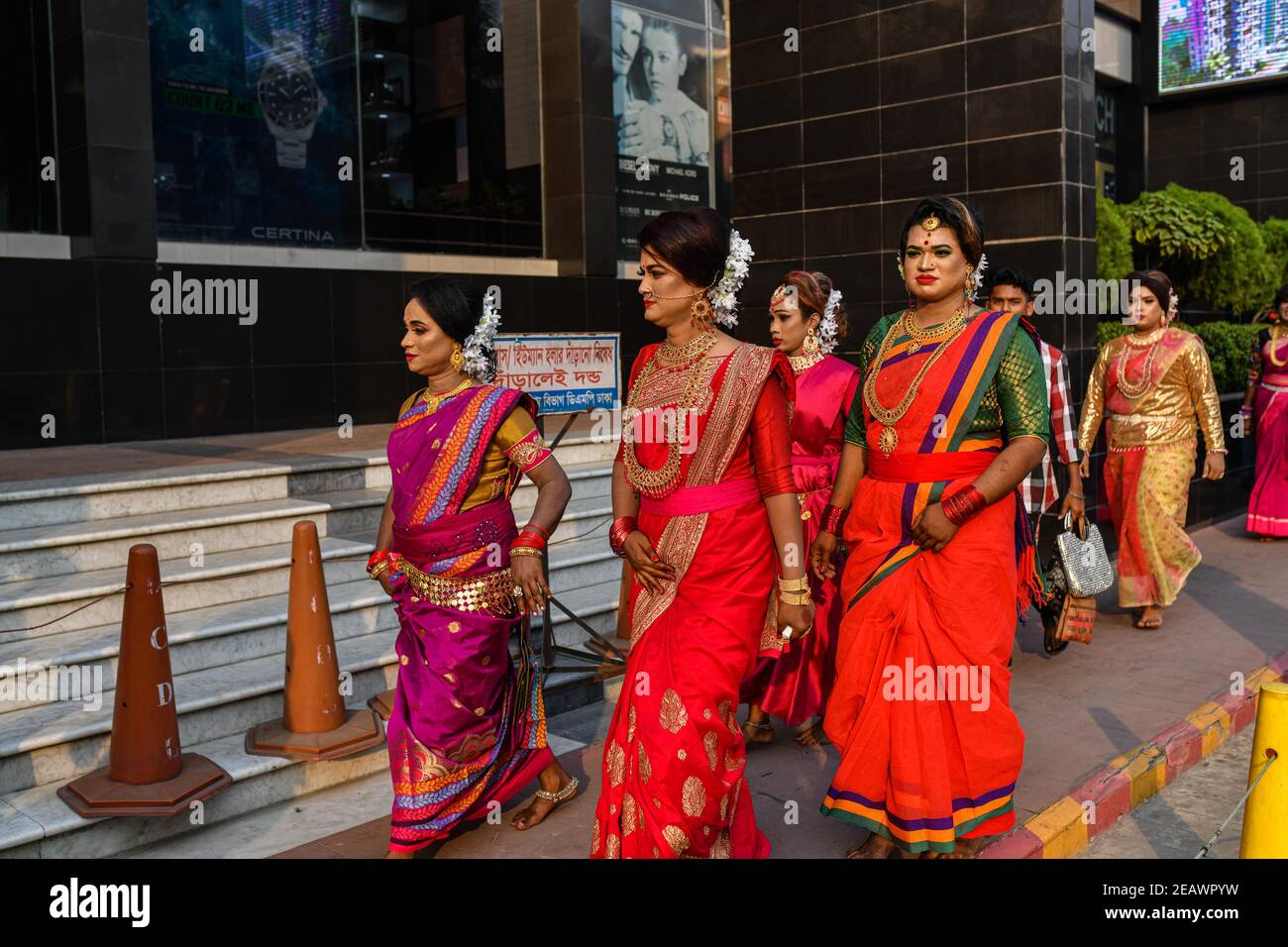 This is the first time that the transgender community has come to show ...