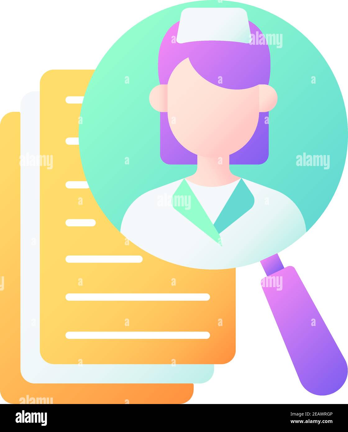 Choosing medical specialist vector flat color icon Stock Vector Image ... Choosing medical specialist vector flat color icon Stock Vector Image ...