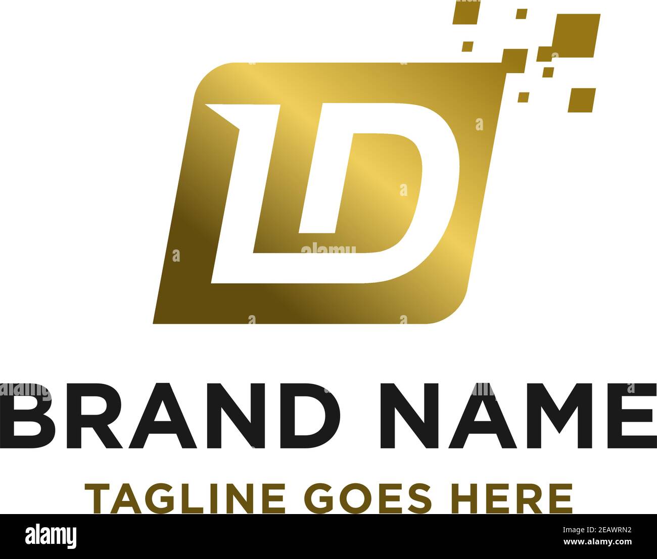 initial logo LD your company Stock Vector Image & Art - Alamy