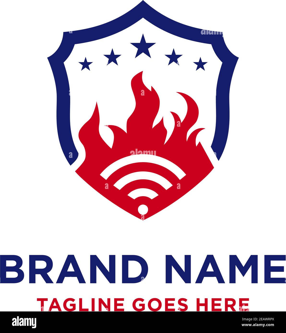 Firefighting badge Stock Vector Images - Alamy