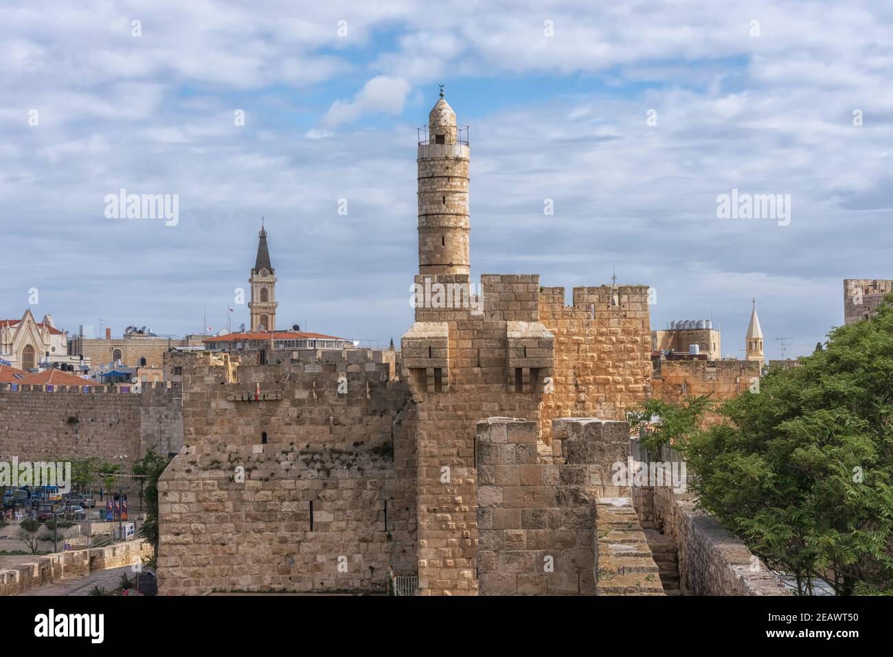 Tower david museum history jerusalem hi-res stock photography and ...