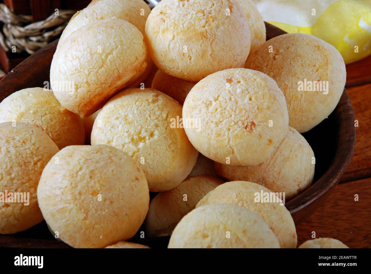 Brazilian snack cheese bread Stock Photo - Alamy