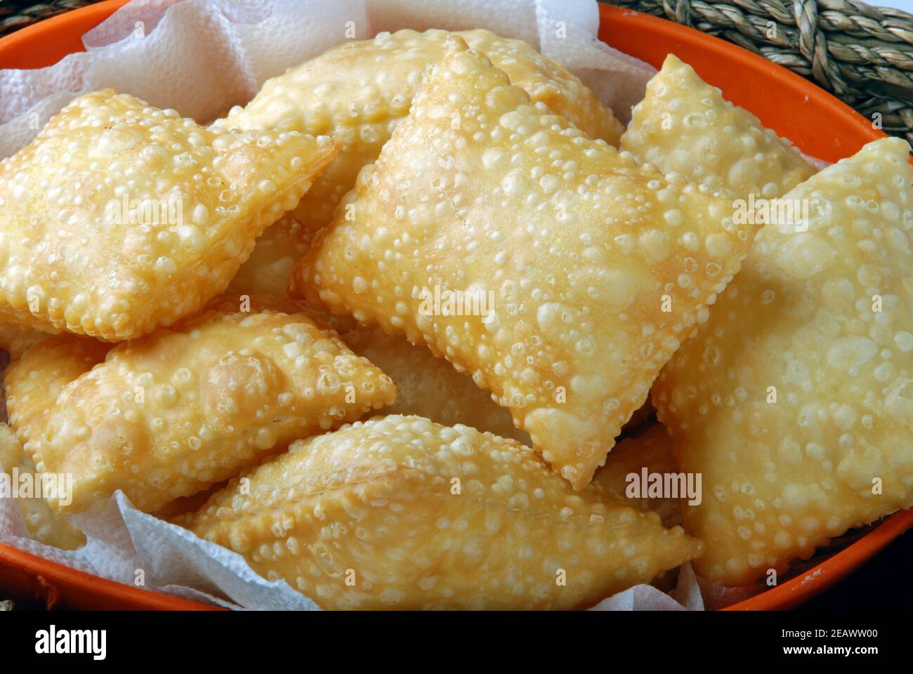 Pastel, Brazilian snack Stock Photo - Alamy