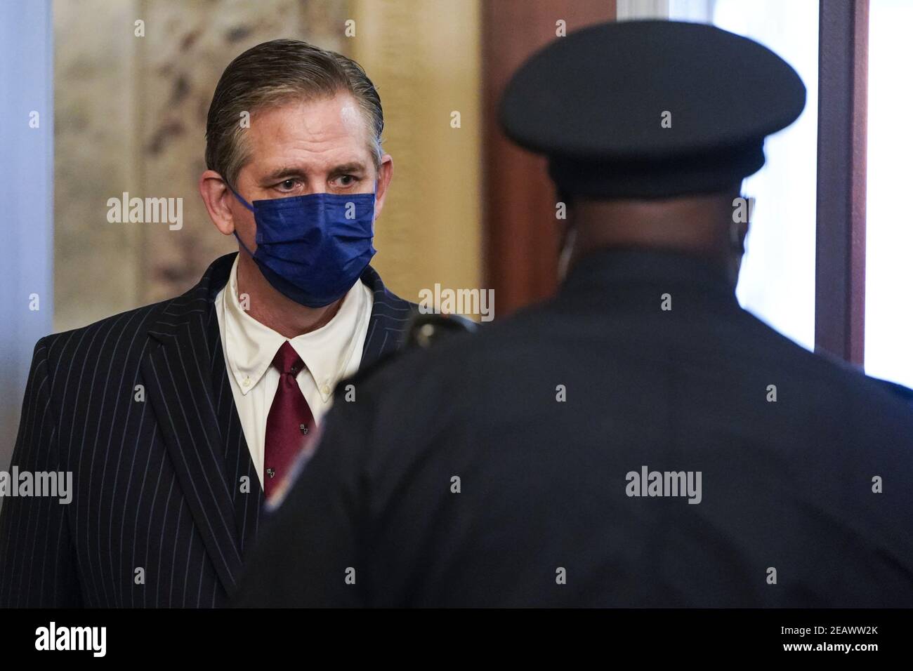 Washington, United States. 10th Feb, 2021. Trump attorney Bruce Castor ...