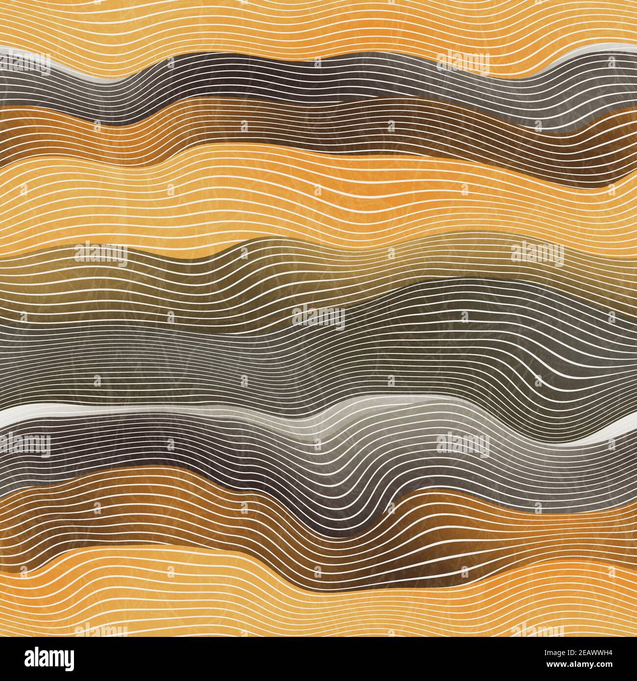 Seamless natural landscape hill pattern for print Stock Photo - Alamy