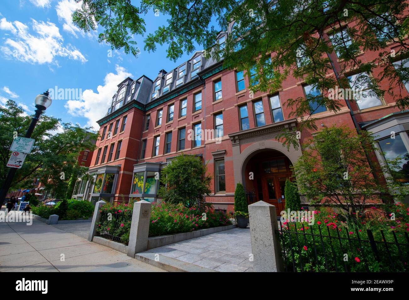 Historic Prince School, built in 1875, is on 201 Newbury Street in Back ...