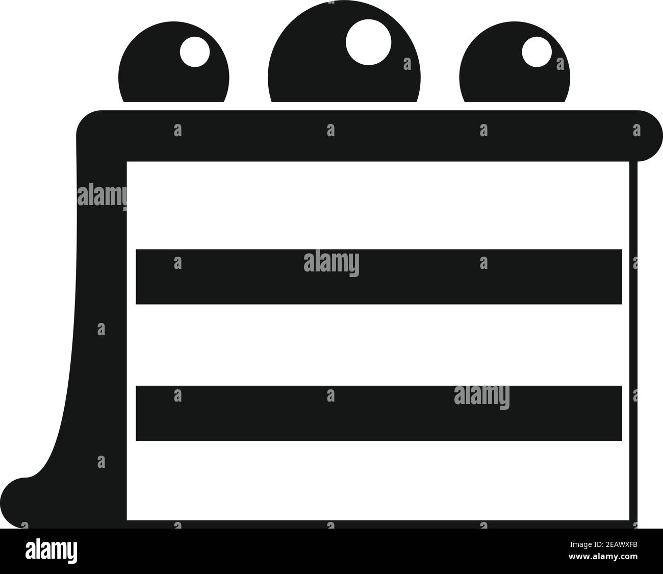 Piece of cherry cream pie Black and White Stock Photos & Images - Alamy