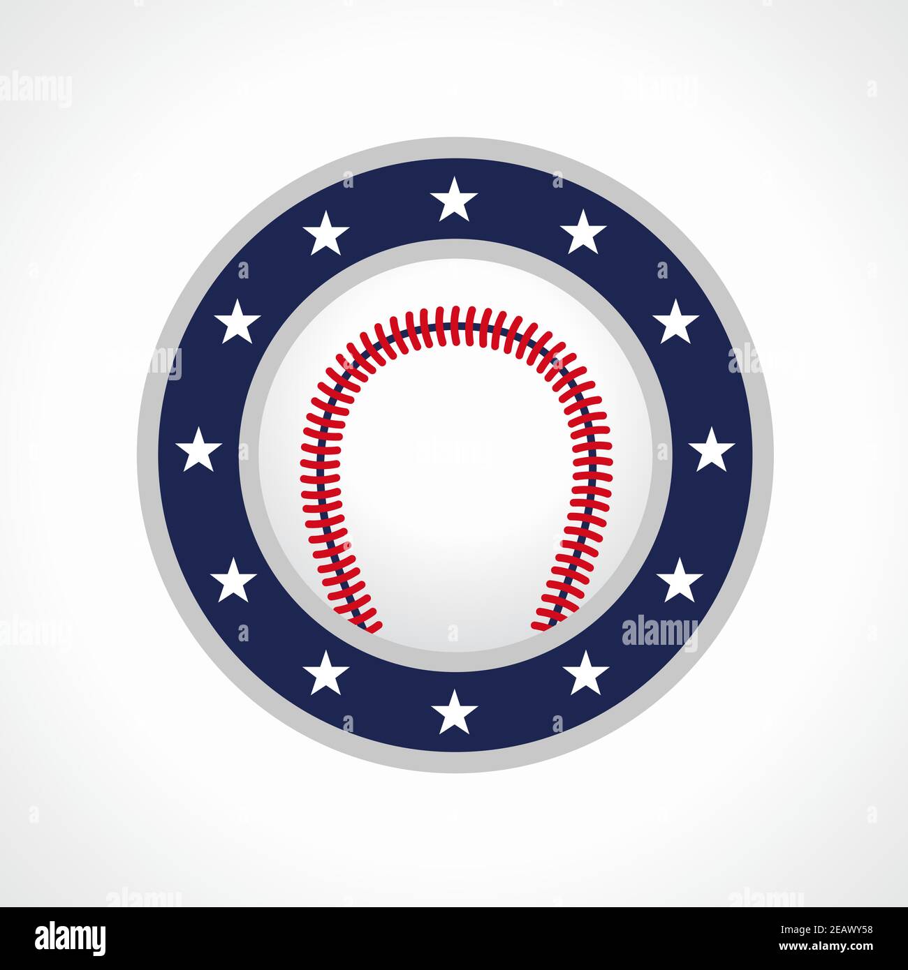 Baseball vector logo. Ball, sportsman cup sign. Brand symbol of ...