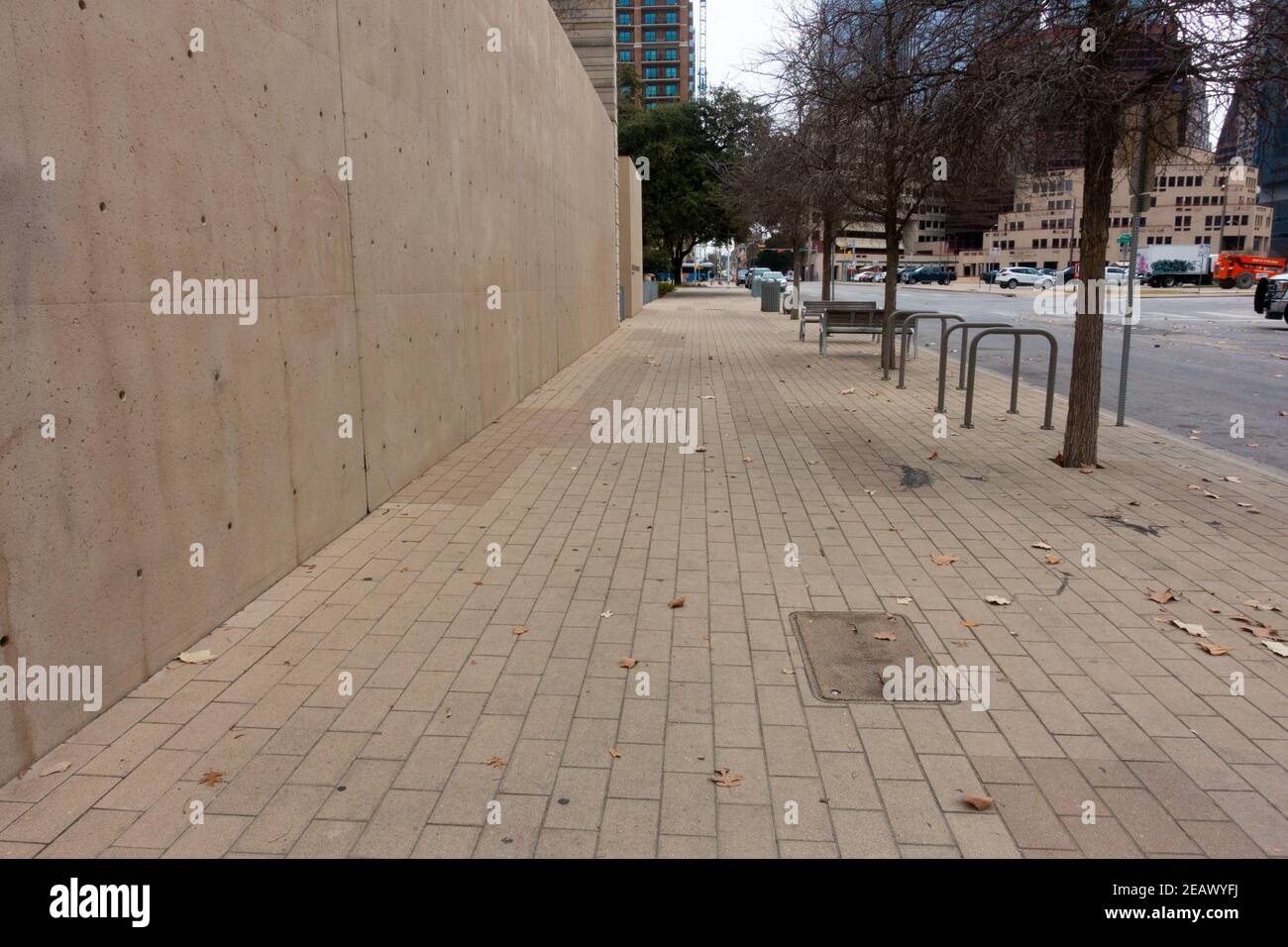 Brick sidewalk in downtown Austin, Texas Stock Photo - Alamy