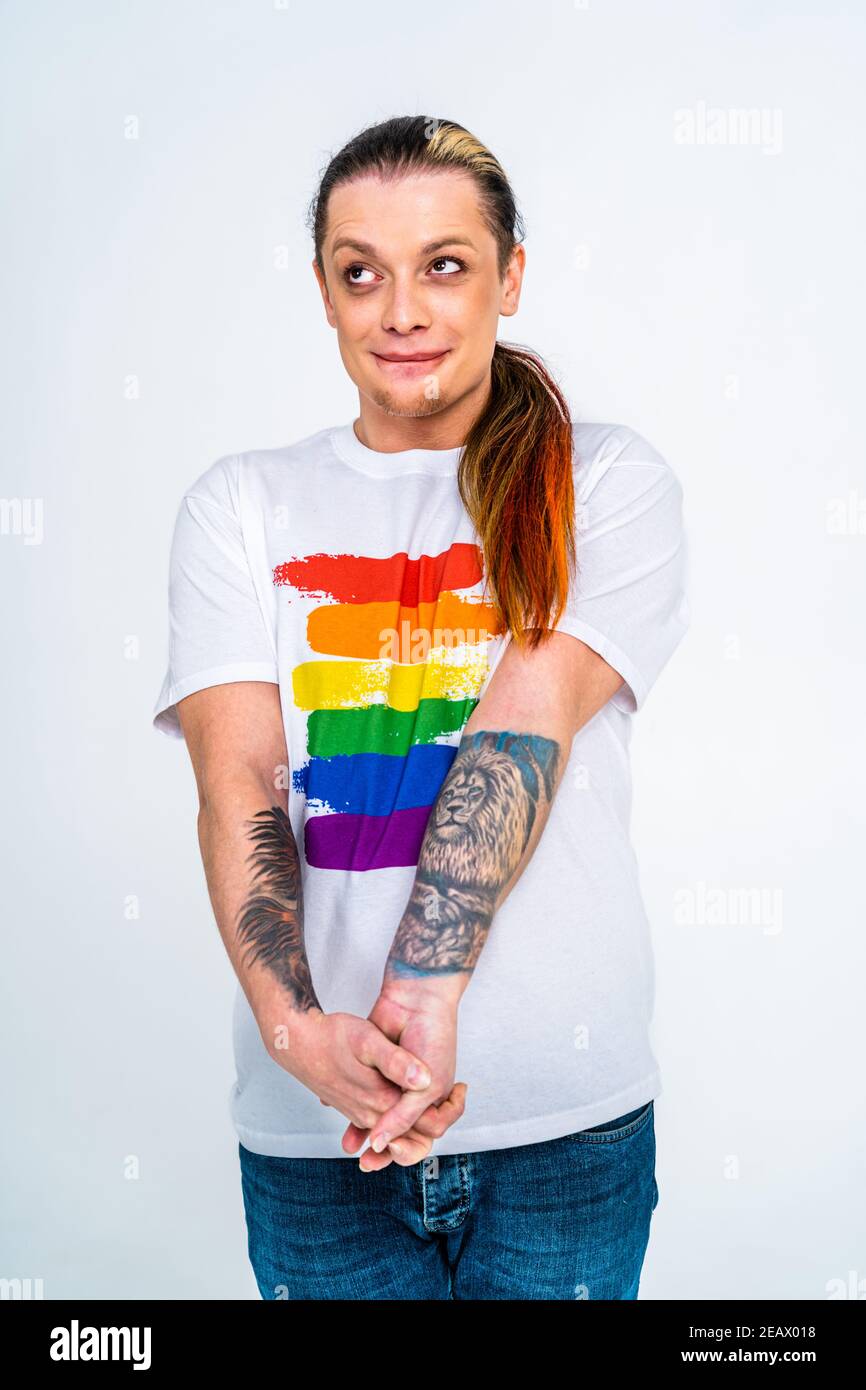 Transgender fighting for lgbtq community rights - Transsexual male ...