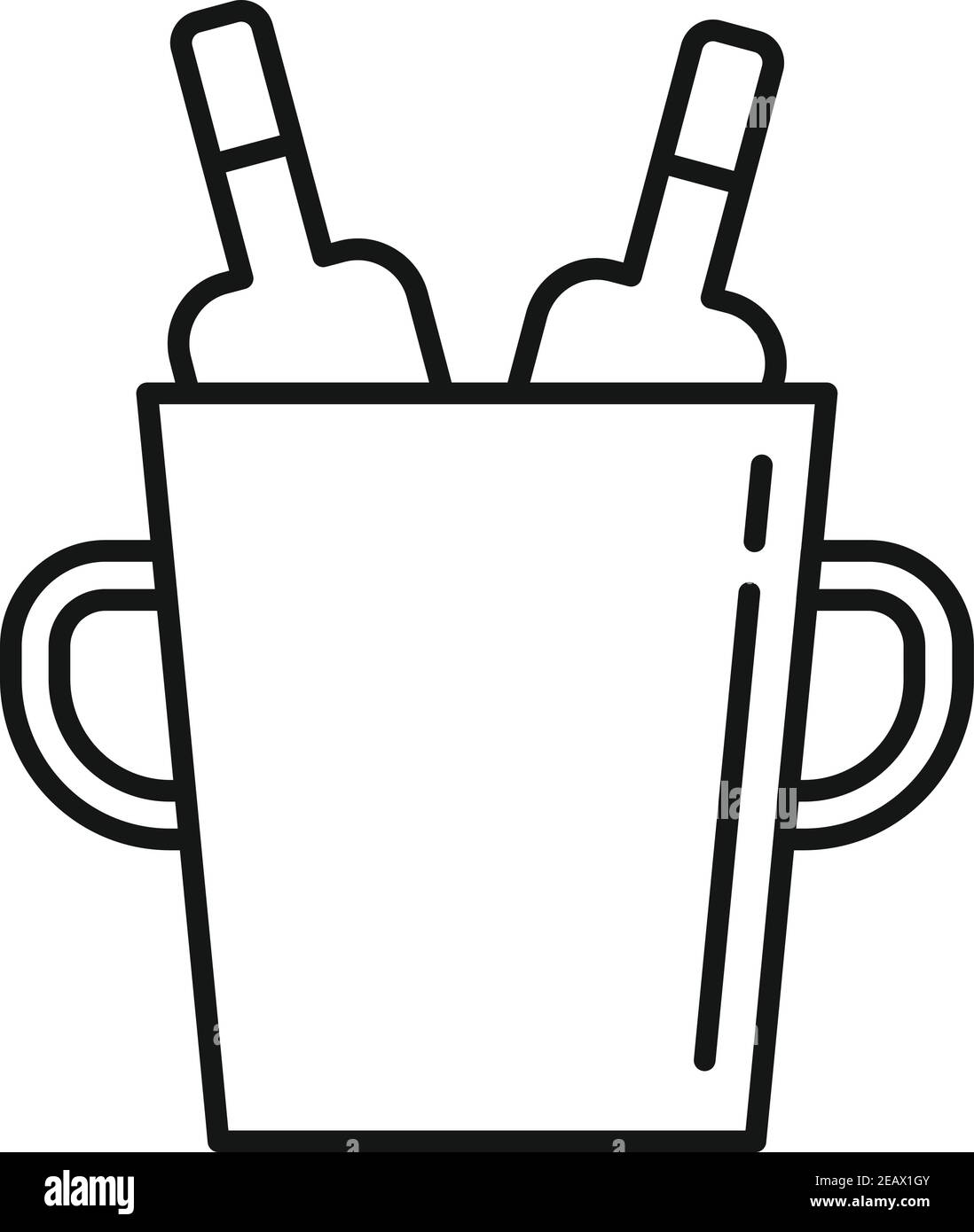 Champagne ice box restaurant hi-res stock photography and images - Alamy