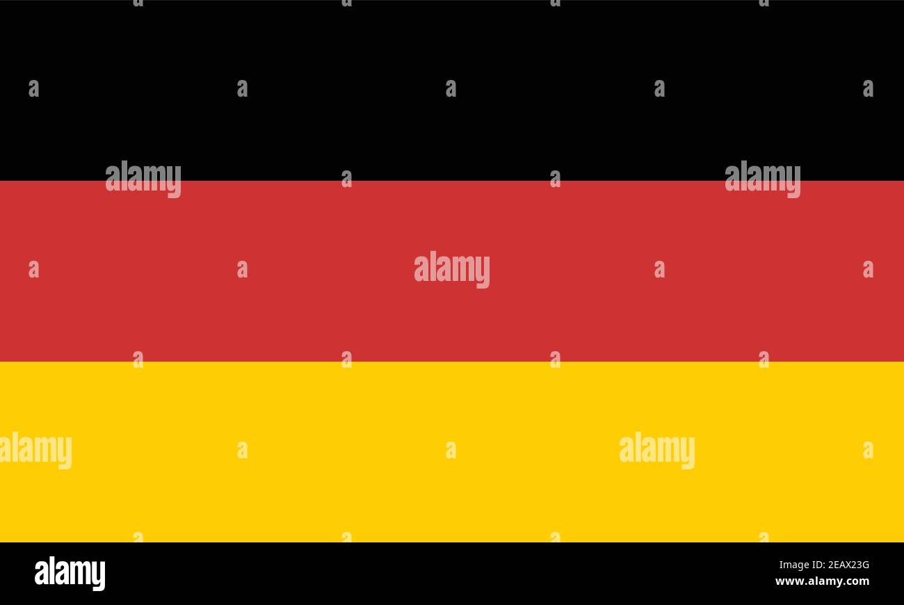 Germany Flag vector isolated on transparent background. It is also ...
