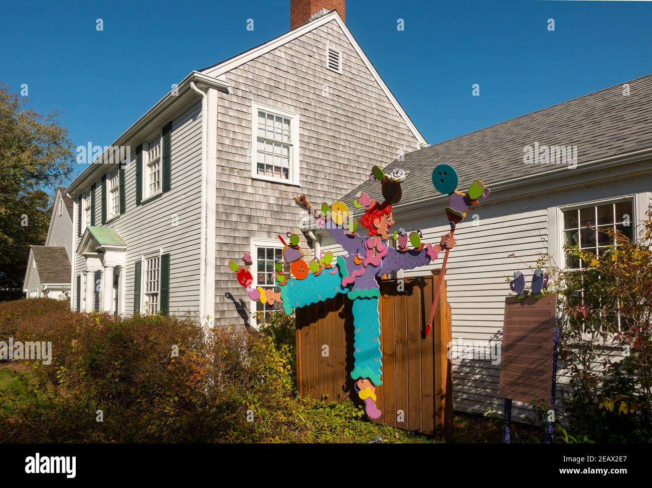 Sandwich Glass Museum in Sandwich Cape Cod Massachusetts Stock Photo ...