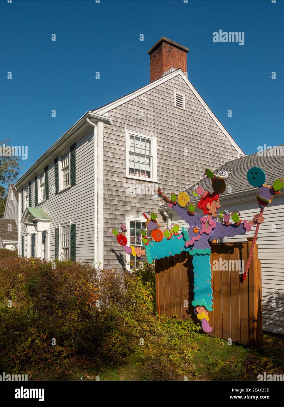 Sandwich Glass Museum in Sandwich Cape Cod Massachusetts Stock Photo ...