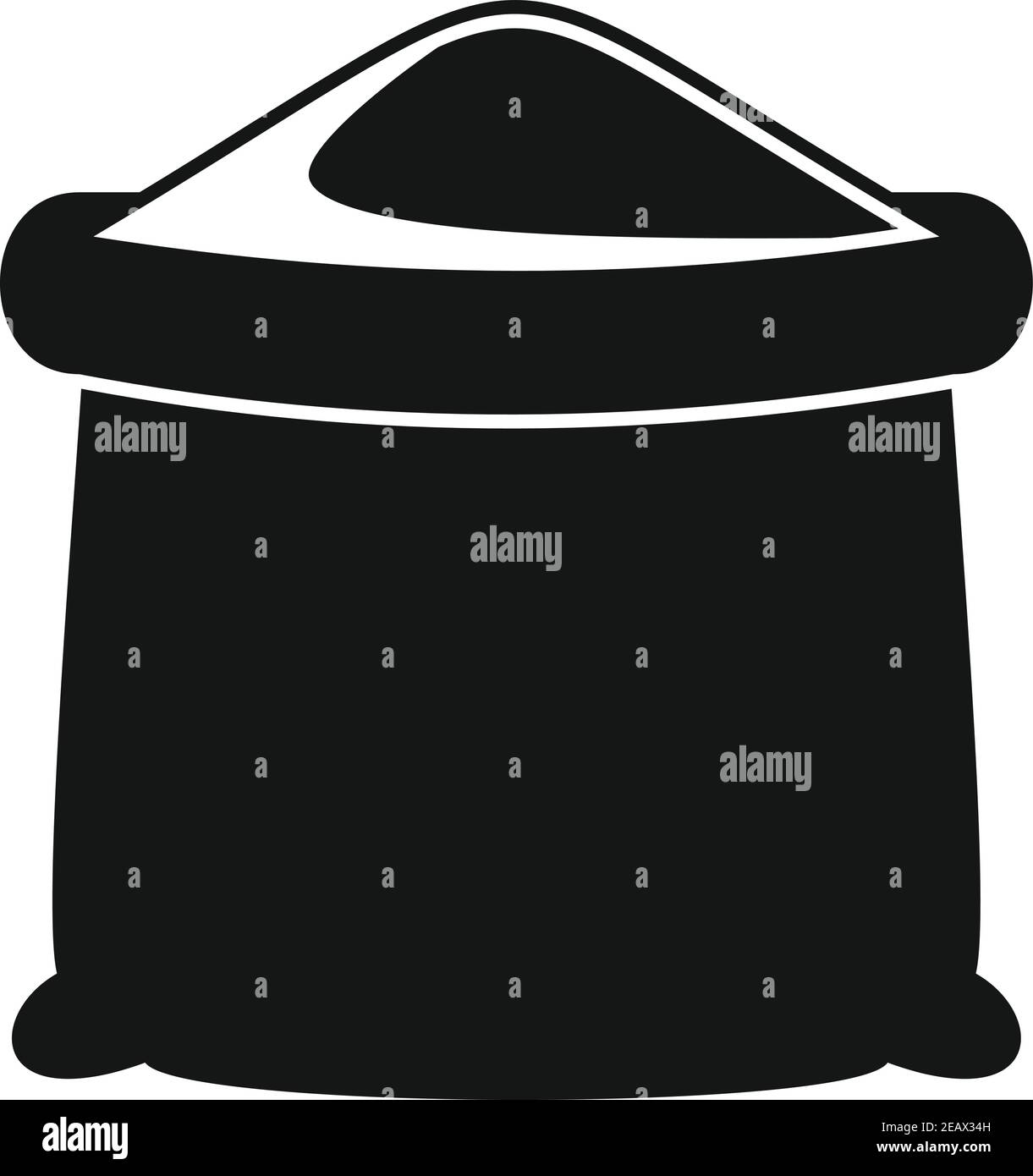 Flour sack icon simple hi-res stock photography and images - Alamy