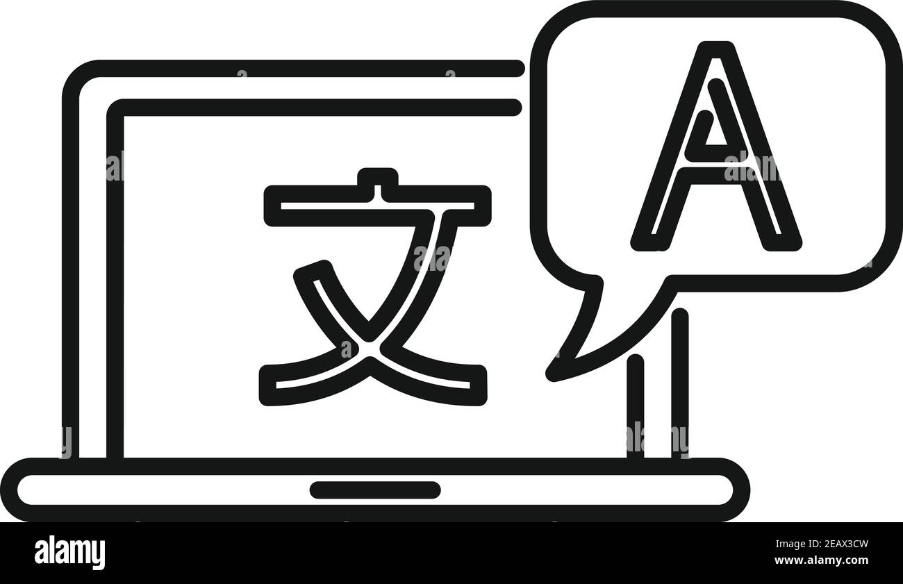 English woman laptop Stock Vector Images - Alamy