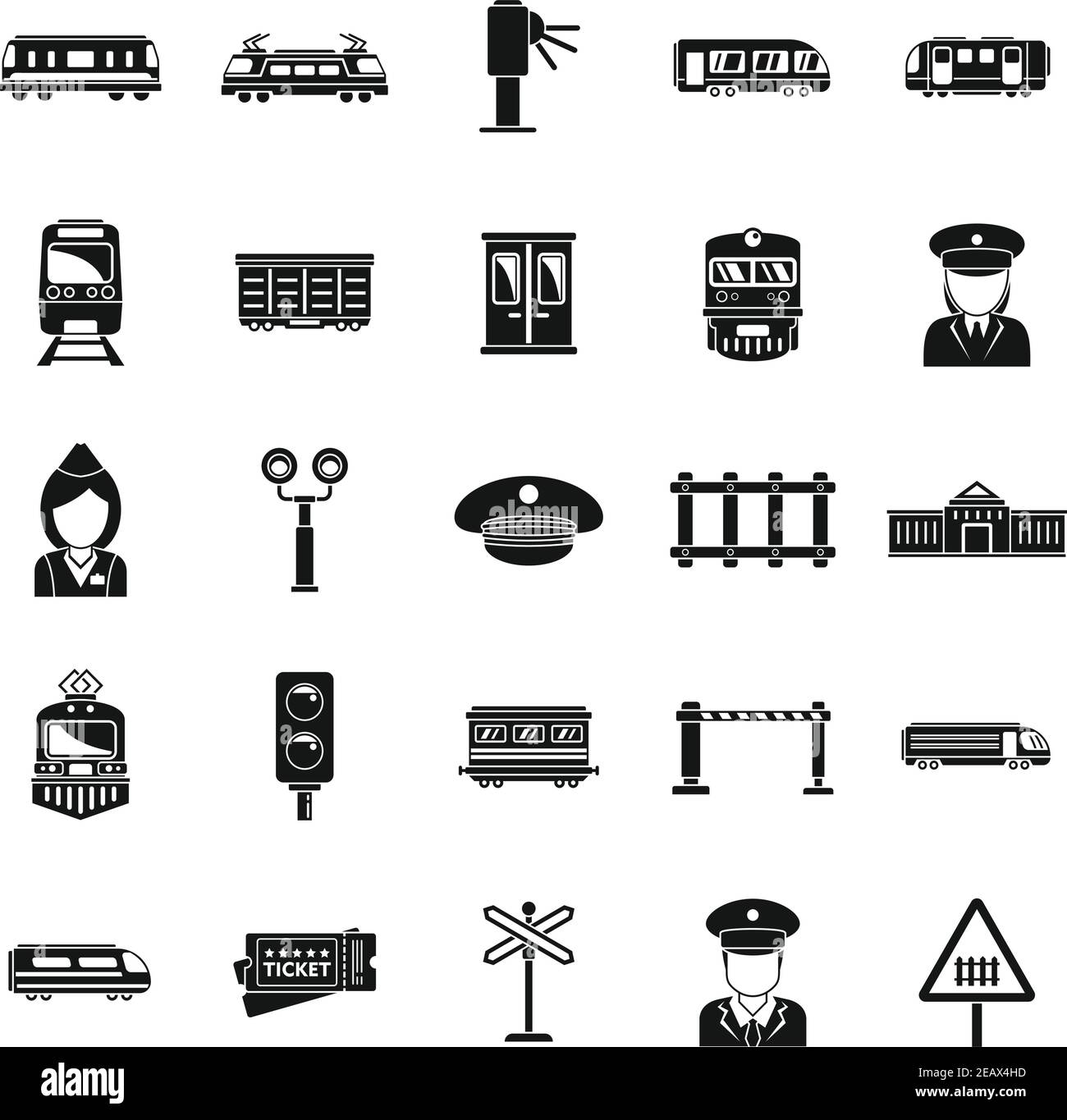 Modern train driver Stock Vector Images - Alamy
