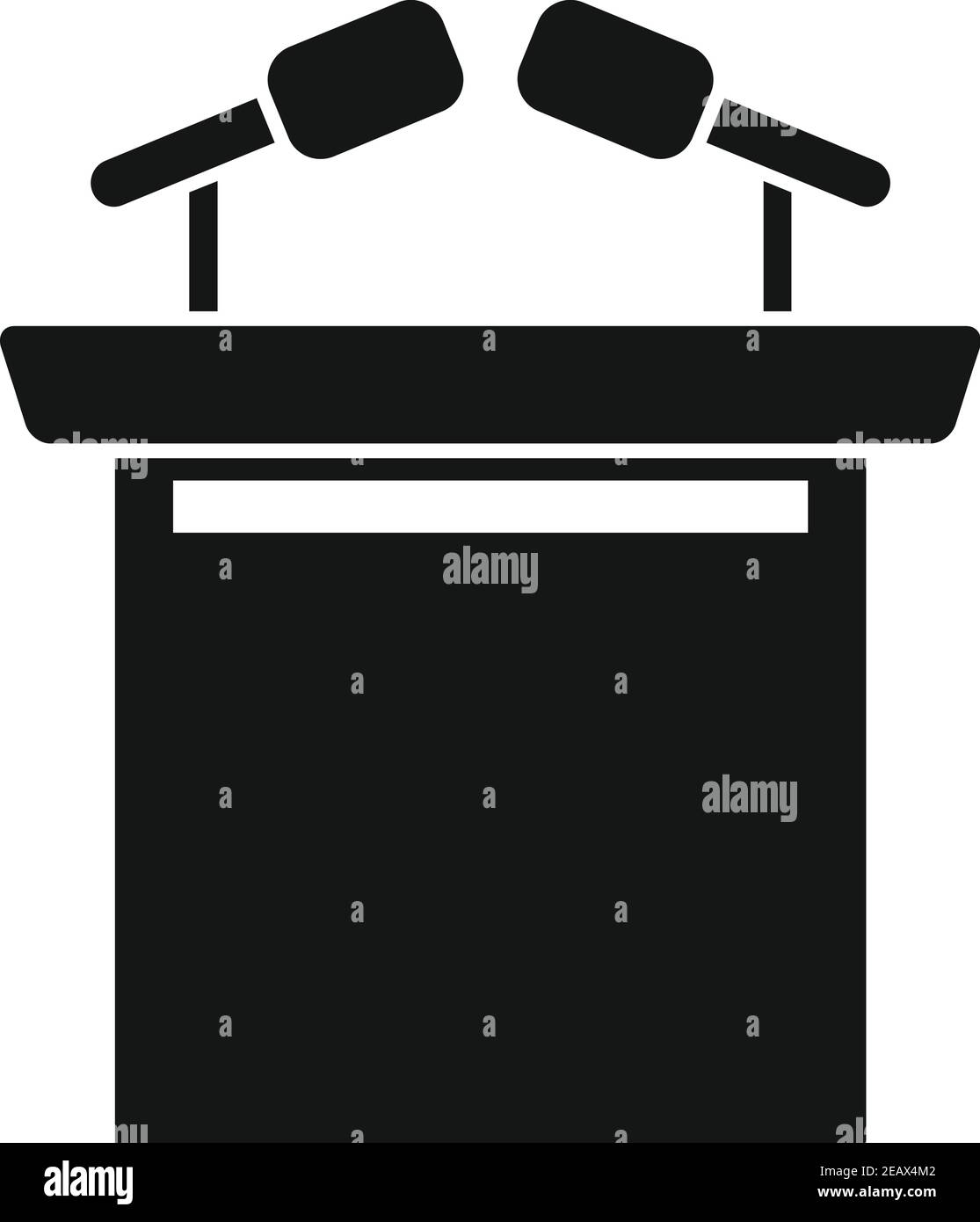 Speaker stand icon, simple style Stock Vector Image & Art - Alamy