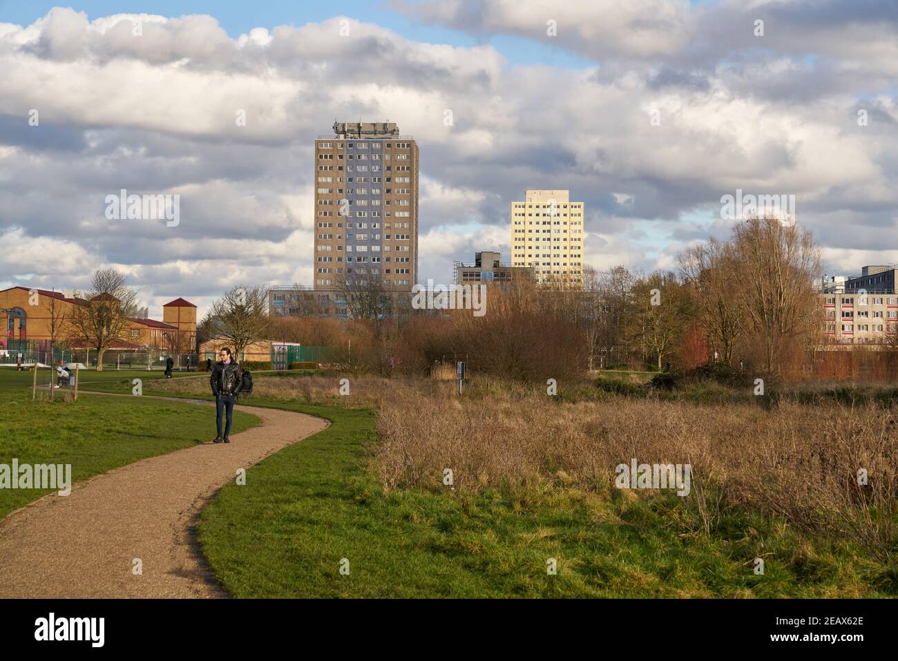 broadwater farm park tottenham Stock Photo - Alamy