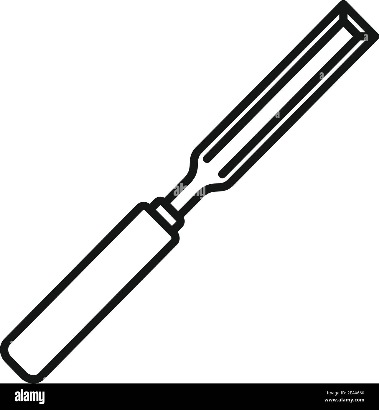 Chisel carpentry icon, outline style Stock Vector Image & Art - Alamy