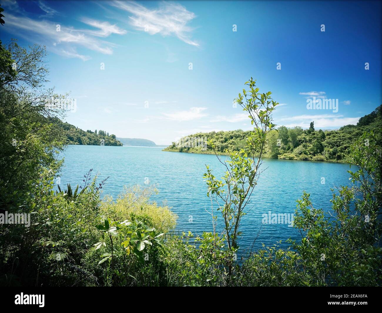 New zealand lake tarawera hi-res stock photography and images - Alamy