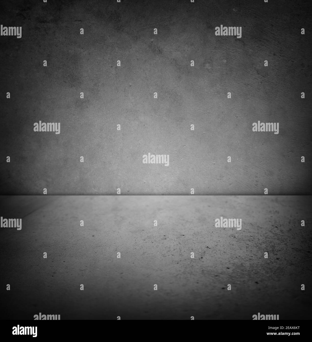 Empty concrete floor and wall Stock Photo - Alamy