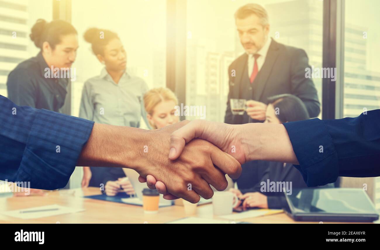 Close up people hands shake business partnership success,Shake hand ...