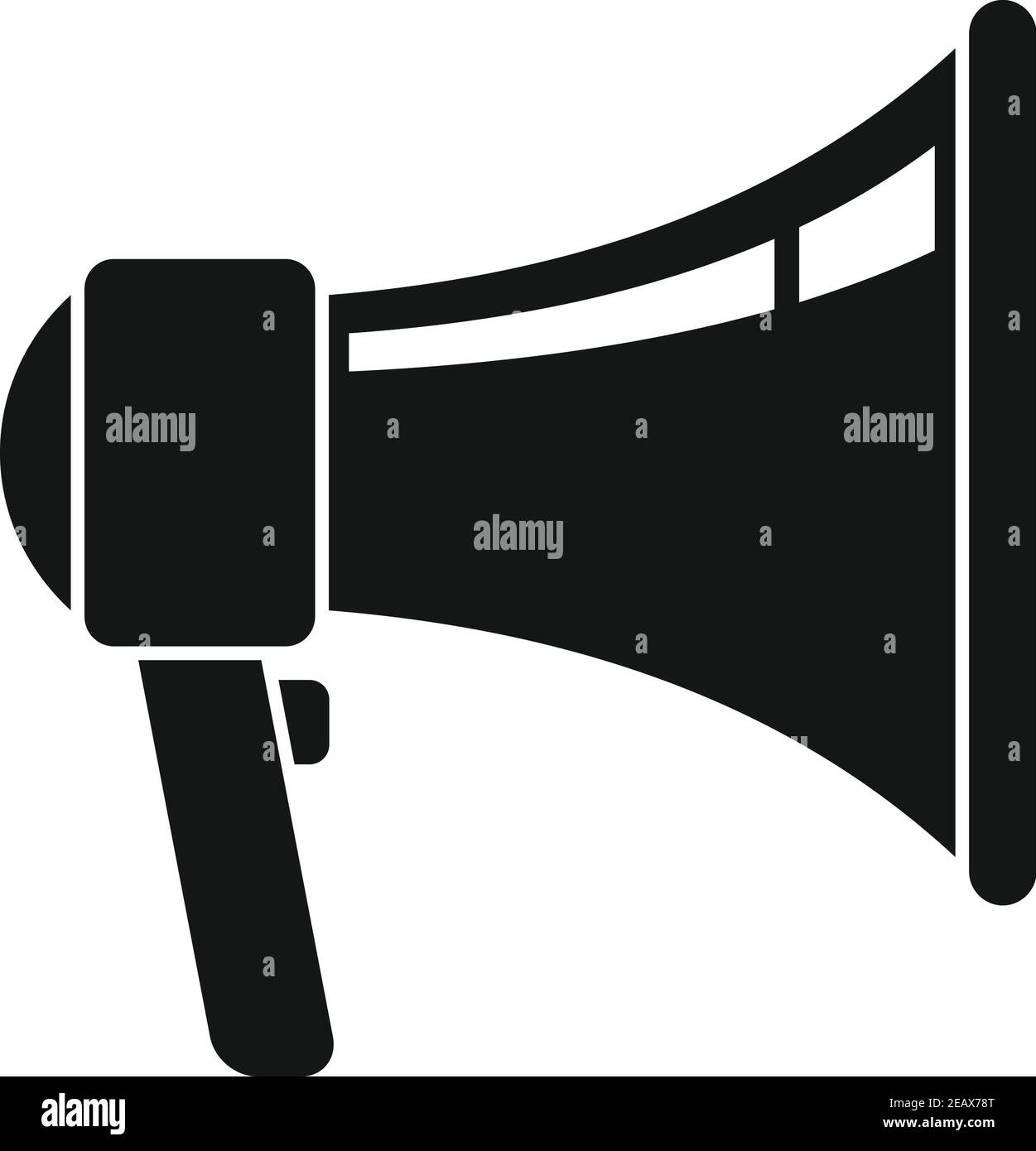 Studio megaphone icon, simple style Stock Vector Image & Art - Alamy