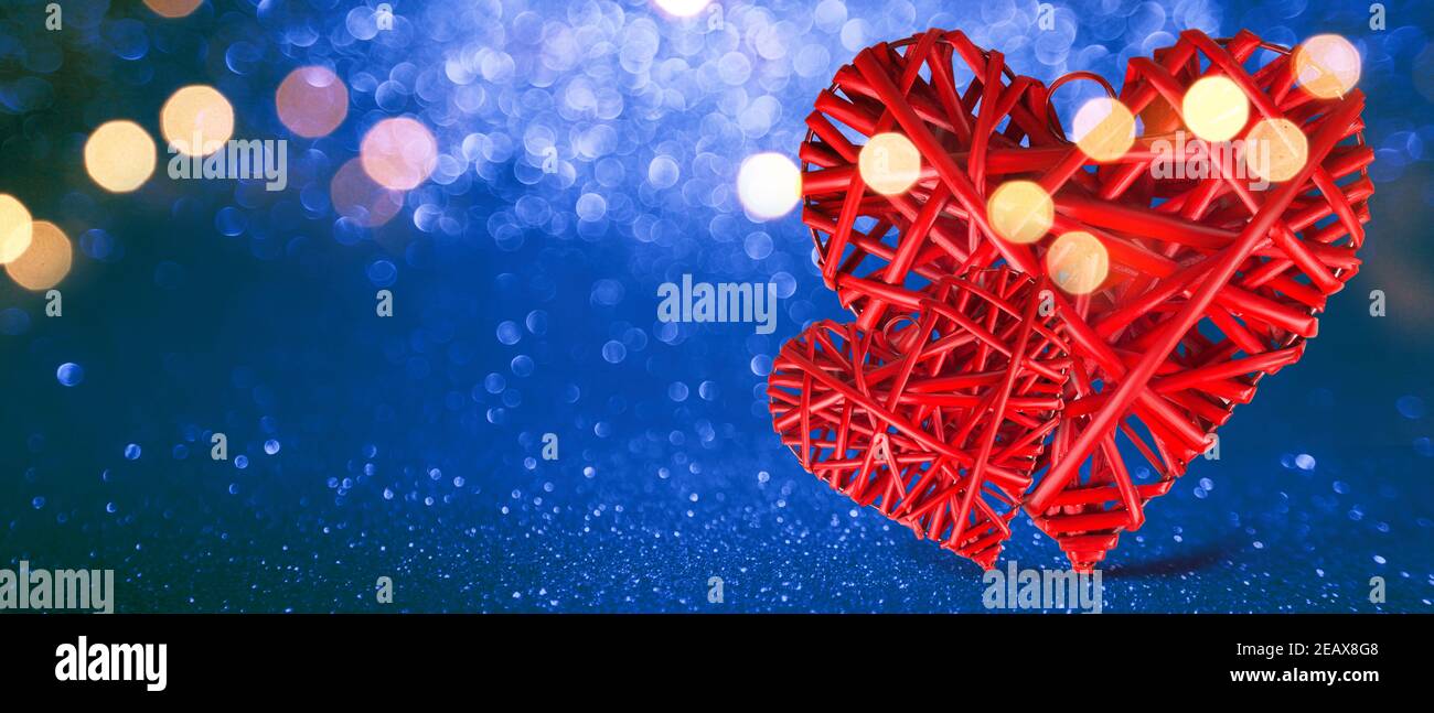 Valentine's Day background. Concept of human emotions, love, relations ...