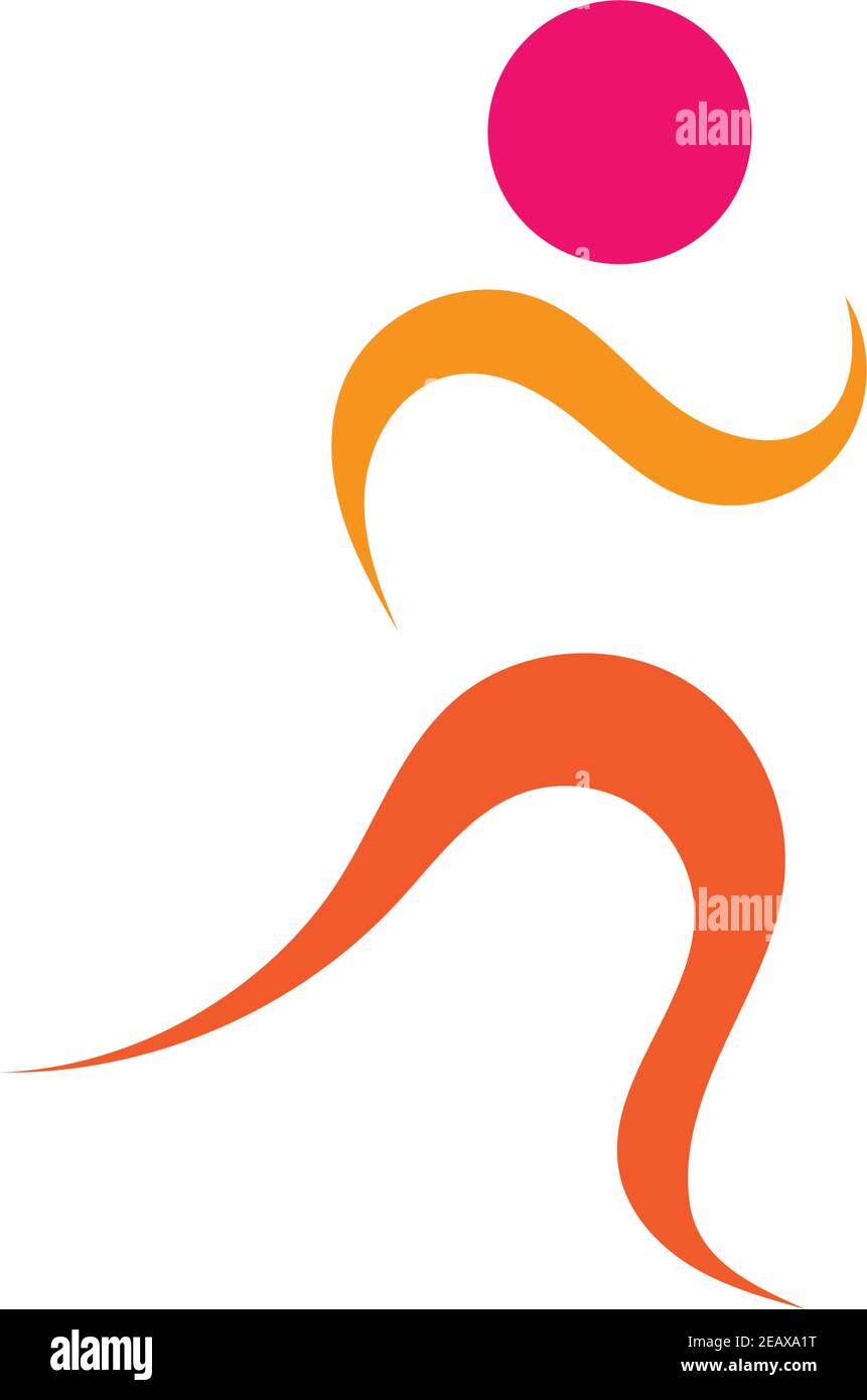 Running Logo Designs, Marathon logo template, running club or sports ...
