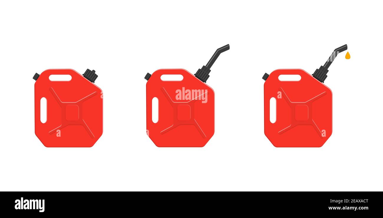 Red gas bottle cartoon icon hi-res stock photography and images - Alamy