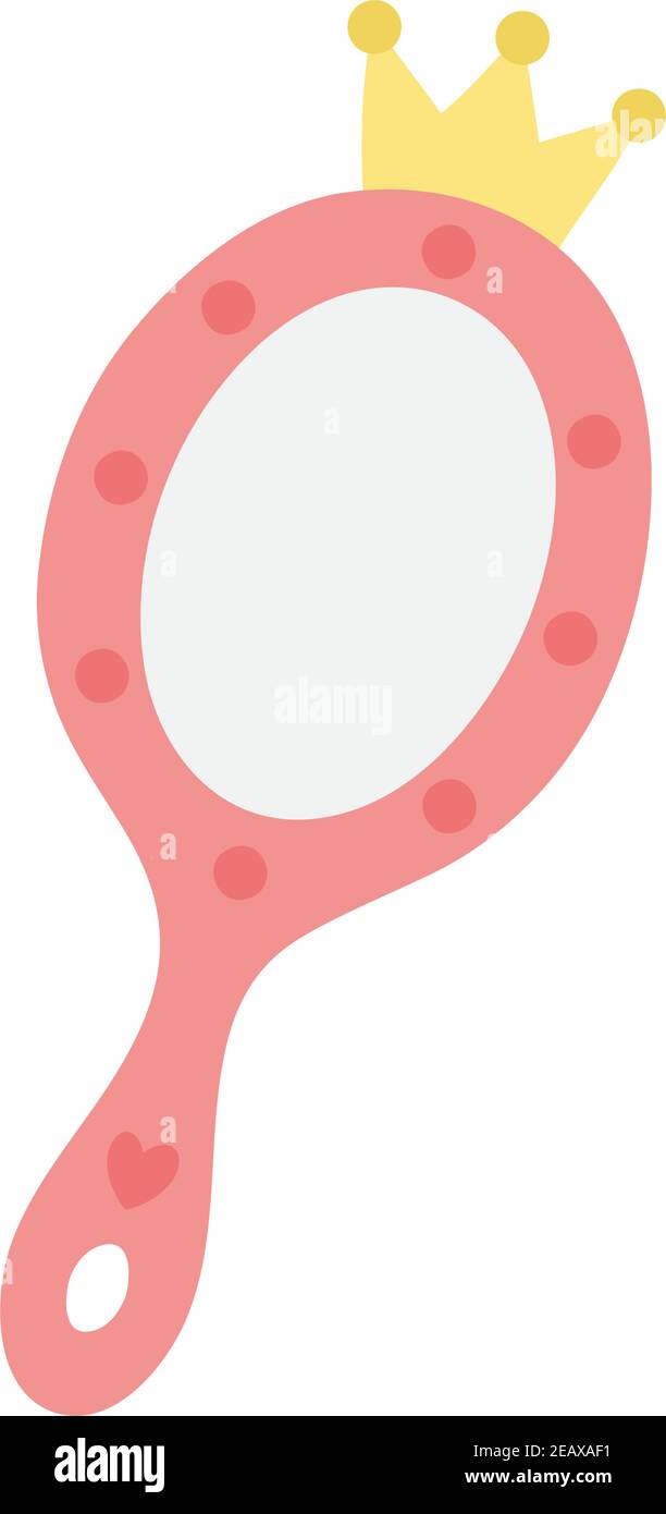 Princess mirror reflection Cut Out Stock Images & Pictures - Alamy