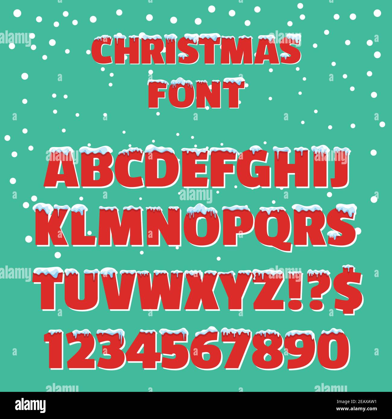 Christmas alphabet hi-res stock photography and images - Alamy