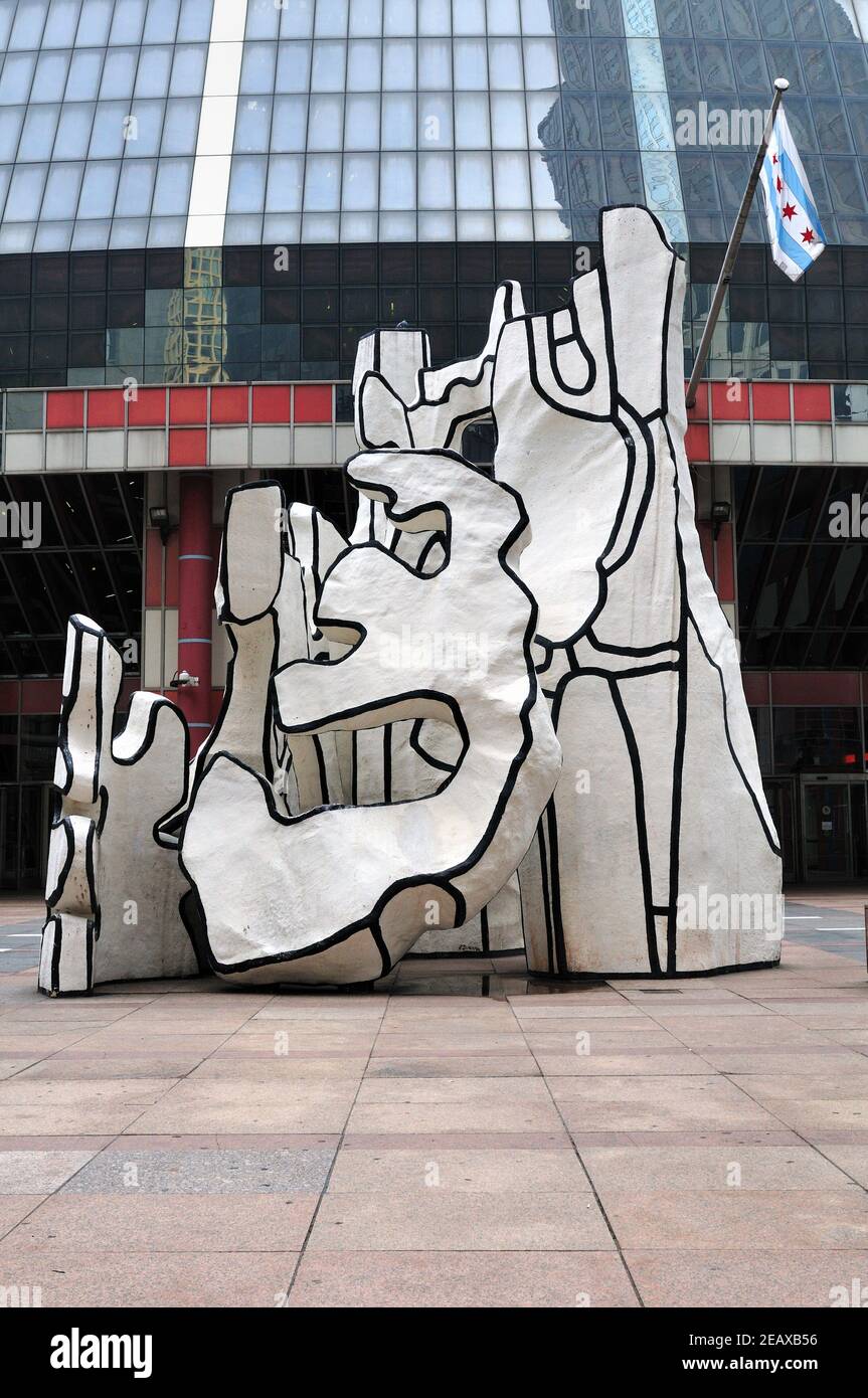 Dubuffet chicago hi-res stock photography and images - Alamy