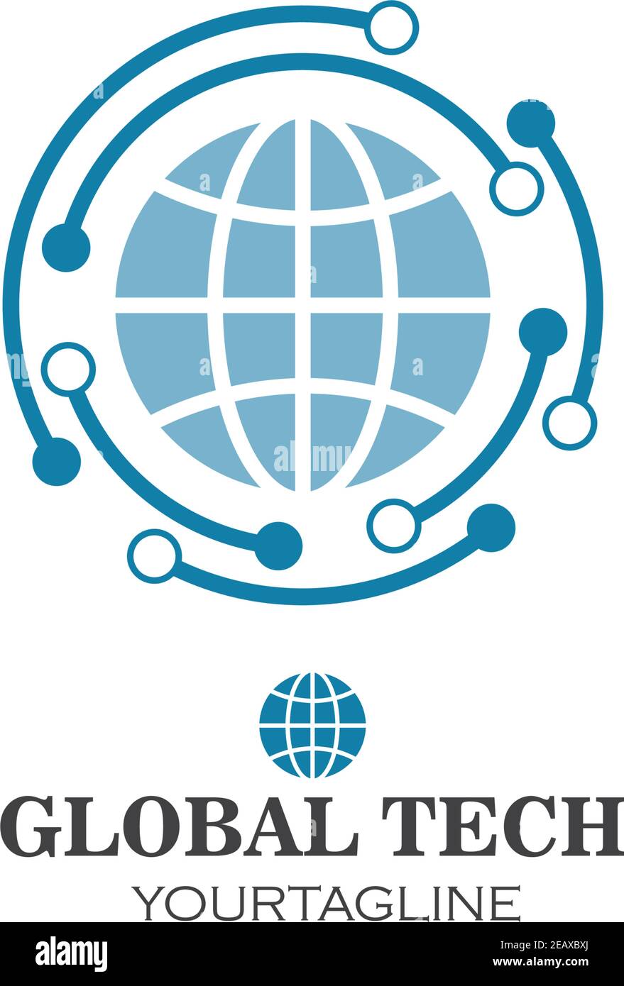 Digital map points Cut Out Stock Images & Pictures - Alamy