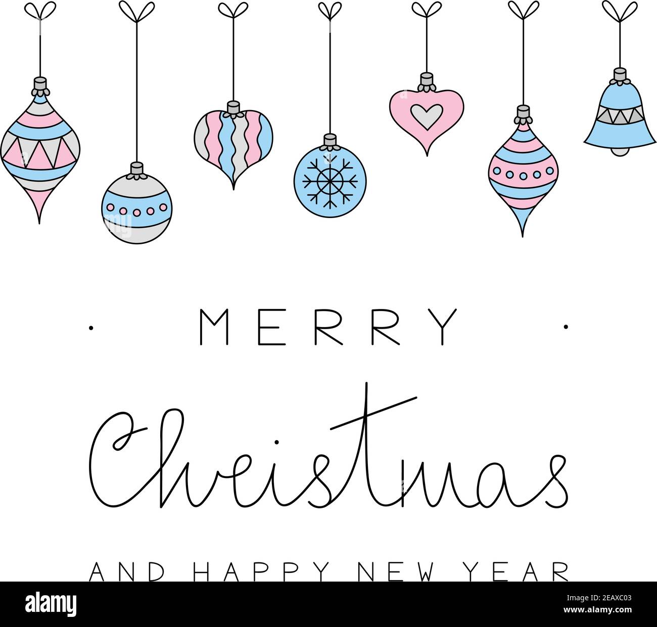 Christmas ball drop shape Stock Vector Images - Alamy