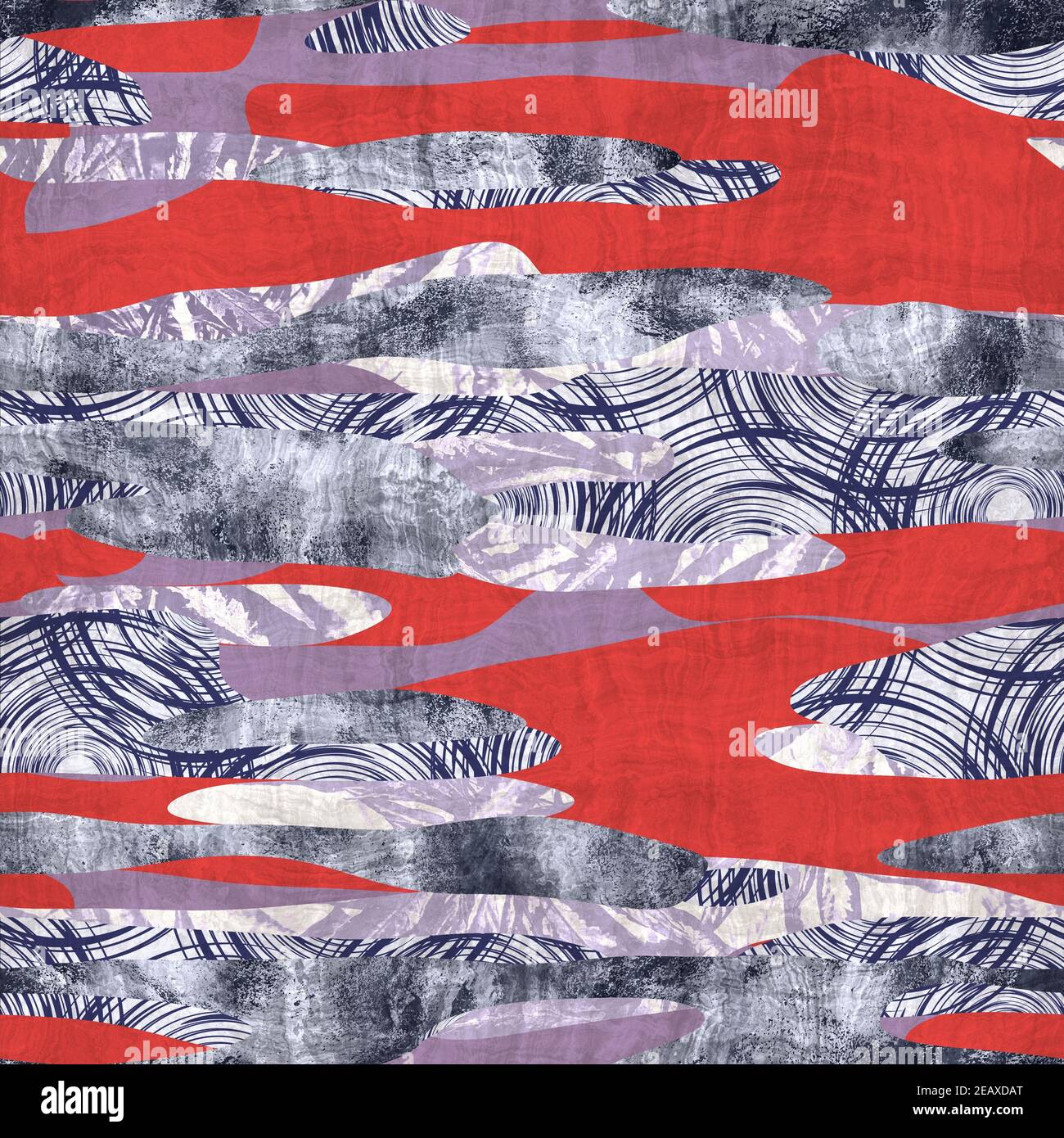 Seamless collage in camo shapes vivid montage Stock Photo - Alamy