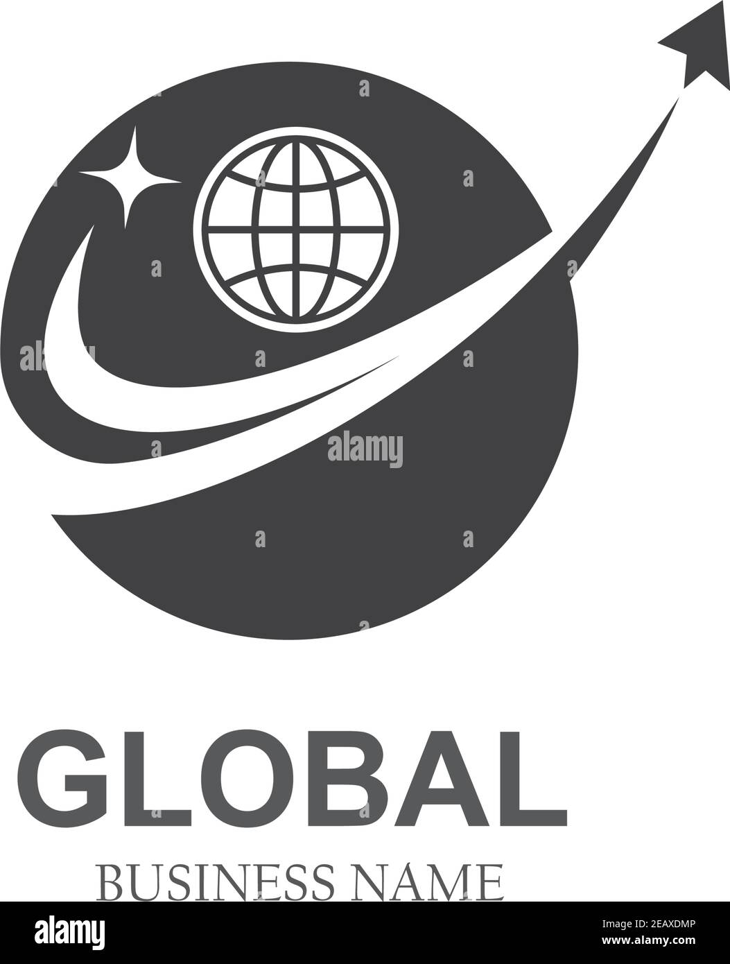 globe,global business,network connected logo icon vector Stock Vector ... globe,global business,network connected logo icon vector Stock Vector ...