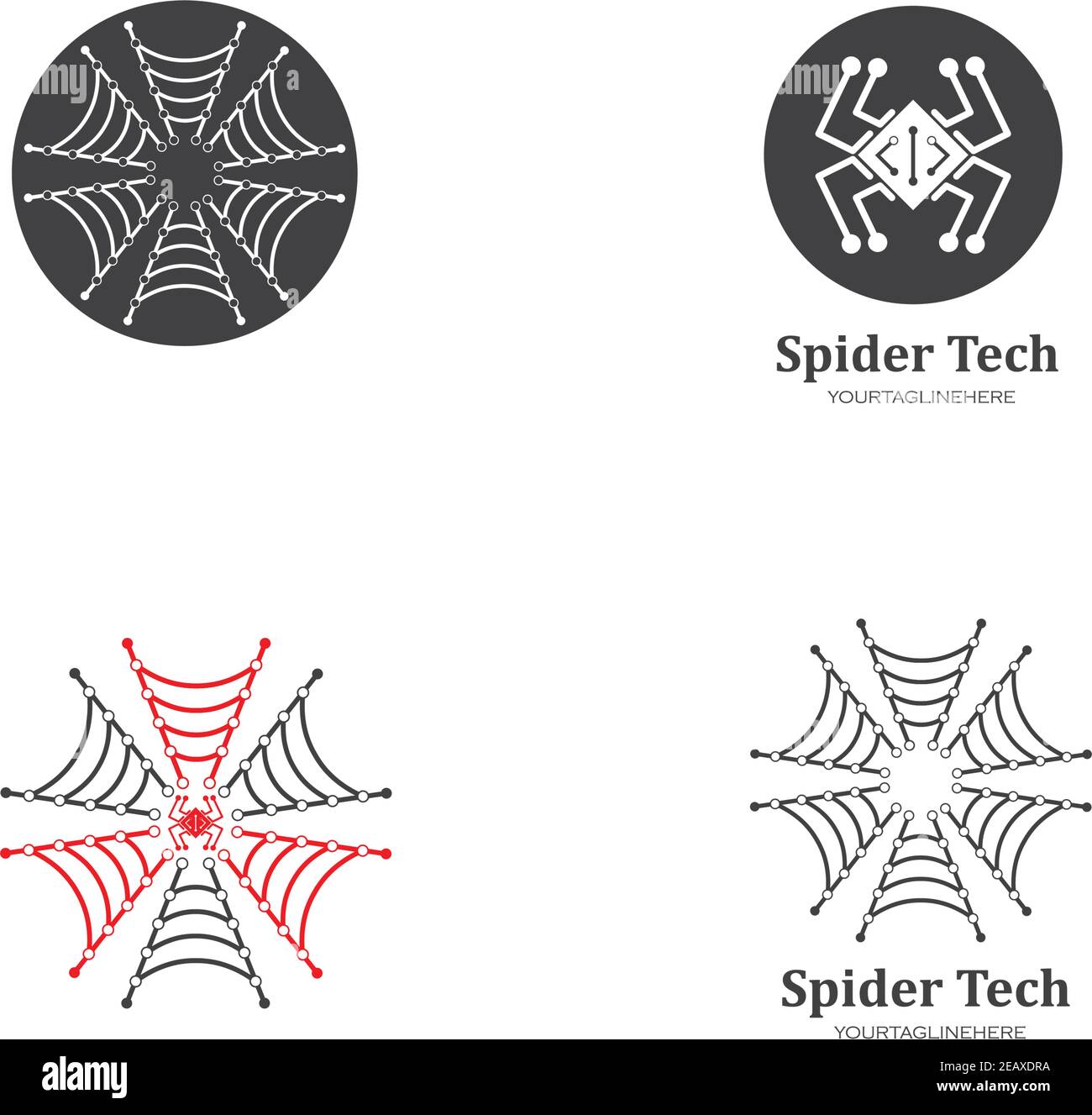 Unique spider Stock Vector Images - Alamy
