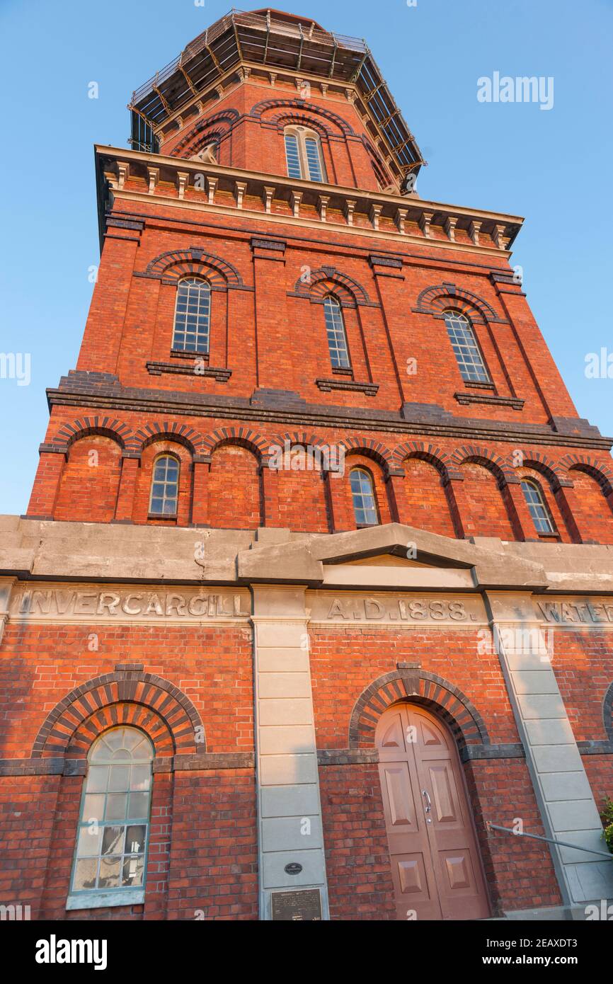Invercargill Water Tower aesthetic utility red brick tower.building ...