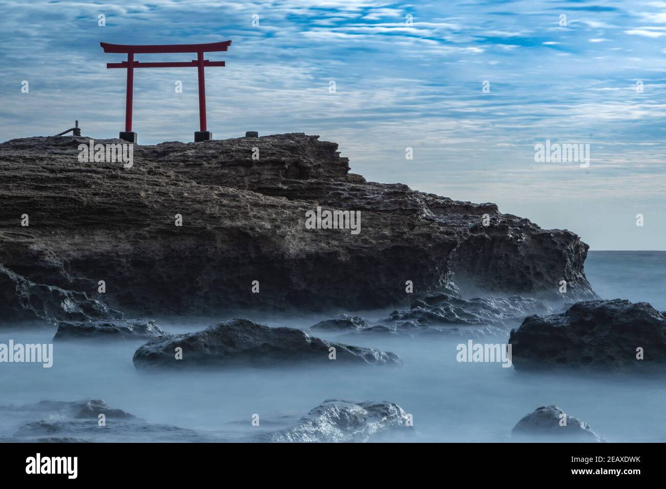 The torii gate marks the transition from the man’s world to the sacred ...