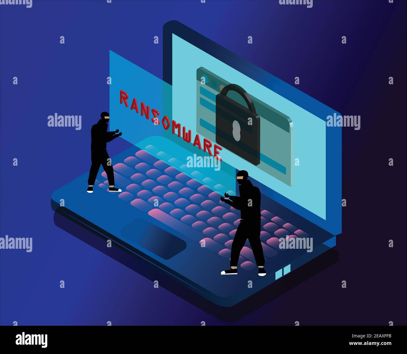 Ransomware vector vectors hi-res stock photography and images - Alamy