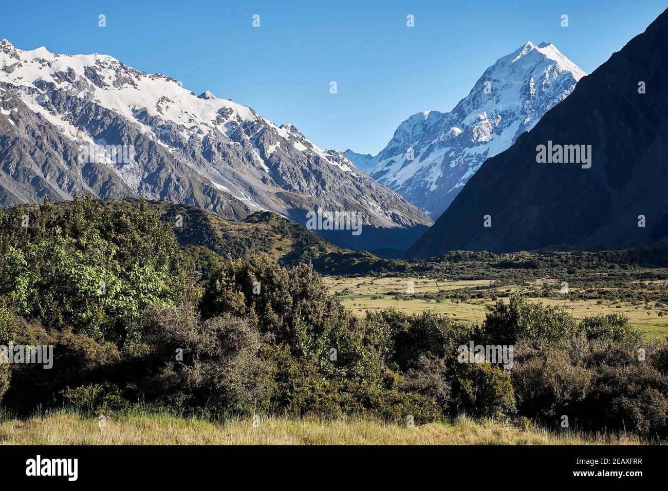 Tallest mountain in new zealand hi-res stock photography and images - Alamy