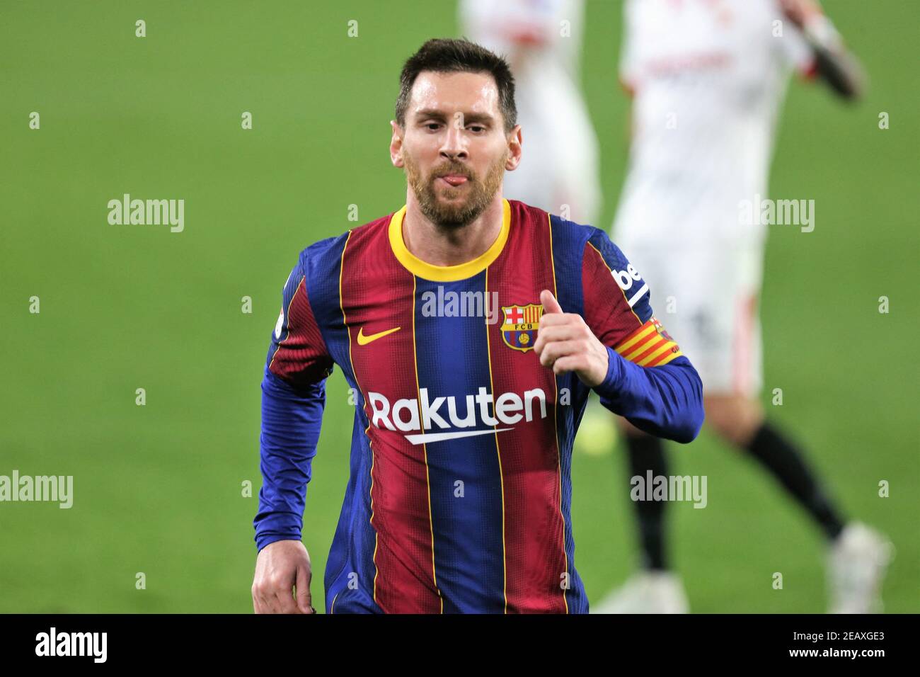 Lionel messi copa del rey 2021 hi-res stock photography and images - Alamy