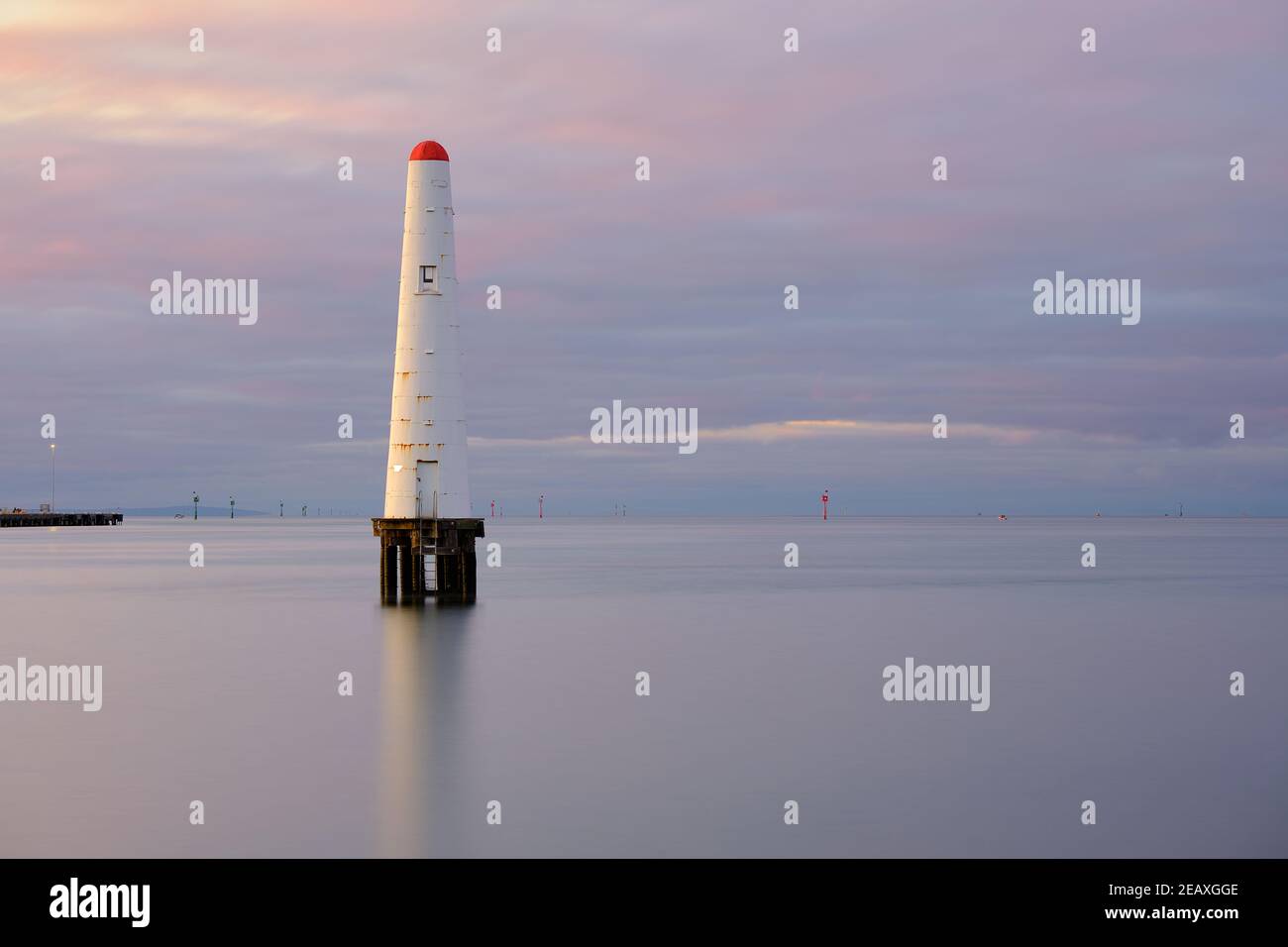 Port melbourne lighthouse hi-res stock photography and images - Alamy