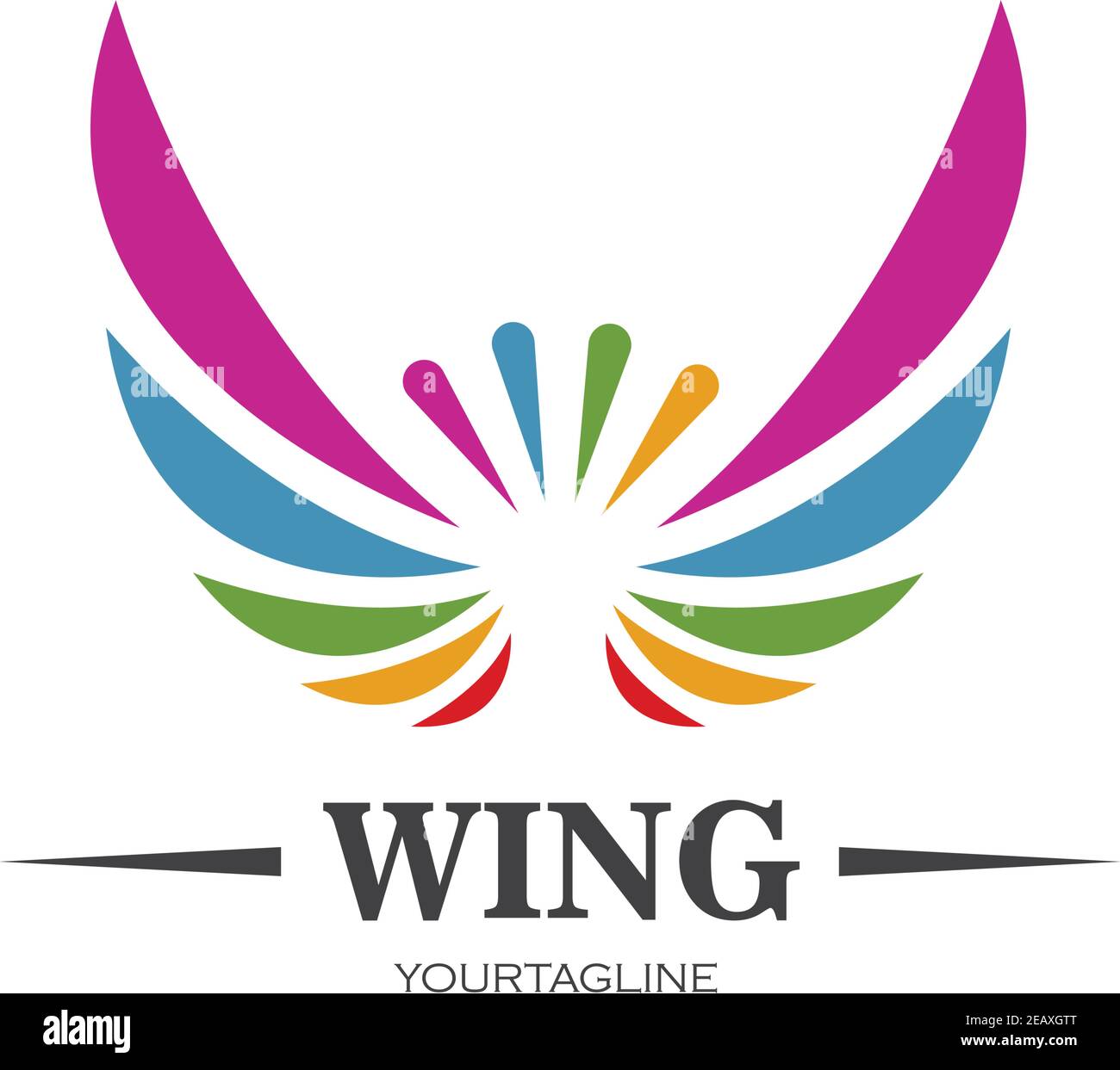 Rainbow bank Stock Vector Images - Alamy