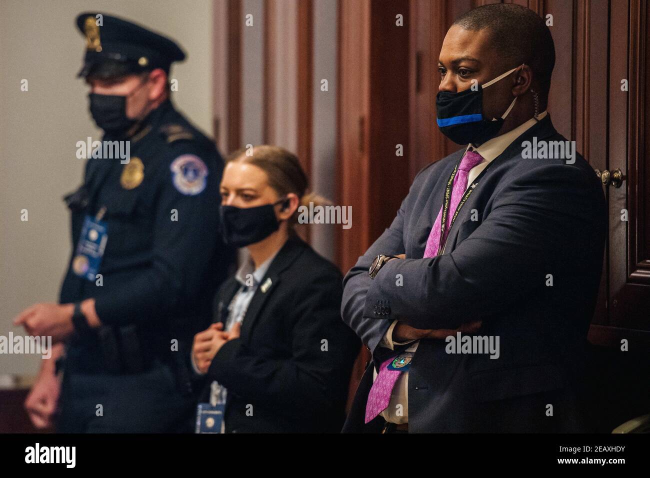Washington, United States. 10th Feb, 2021. Capitol Police Officer ...